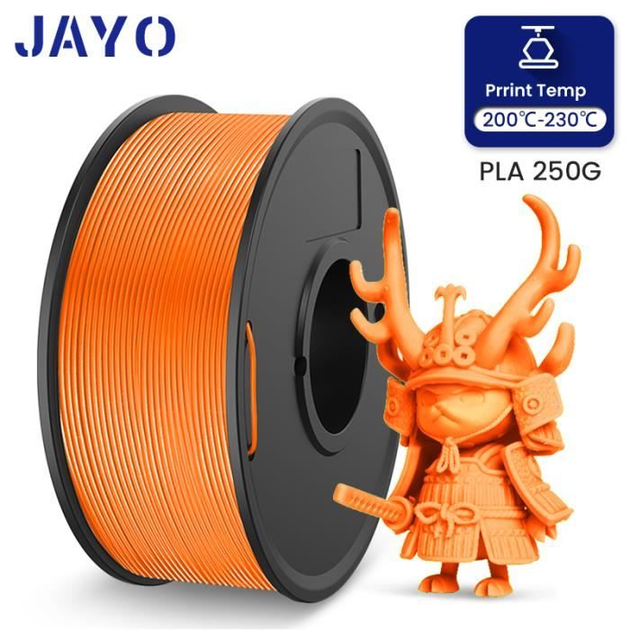 PLA ORANGE 250G - Filament PLA-PLA pour imprimante 3D, matériaux'impression rapides, livraison ...