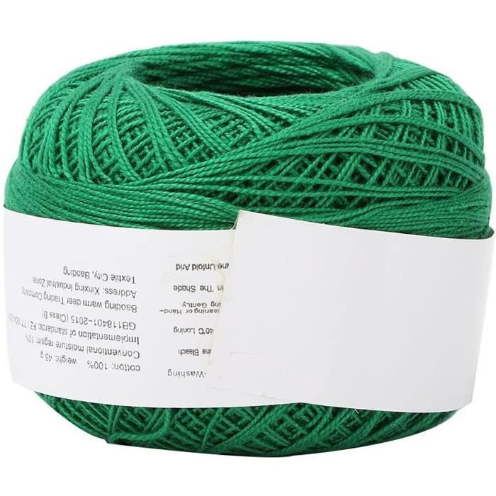 Fil De Coton En Dentelle, Fil De Coton En Dentelle Populaire Au Crochet ...