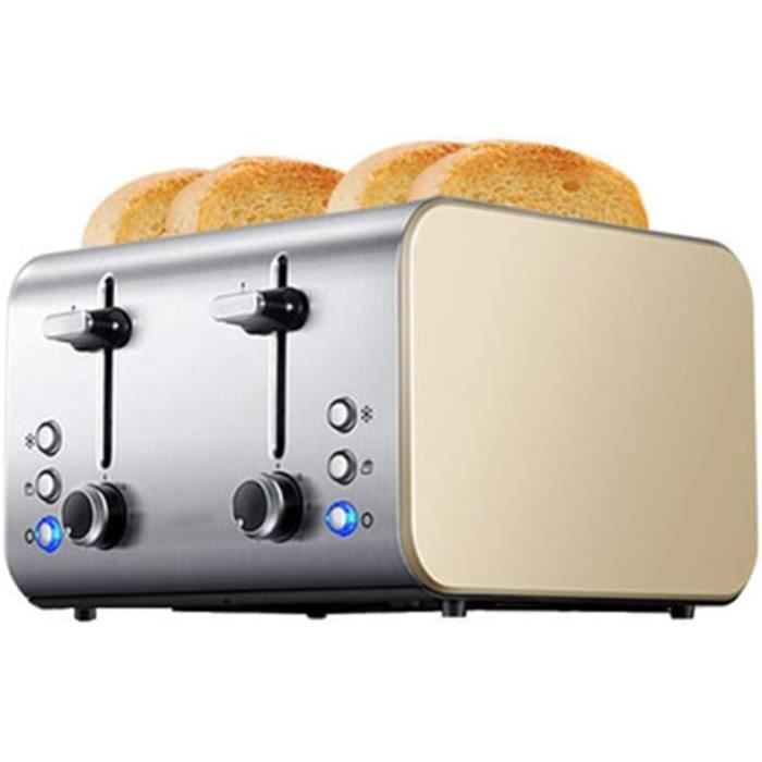 Durable Grille Pain Toaster, Grille-Pain Vintage 2 Fentes Longues Extra ...