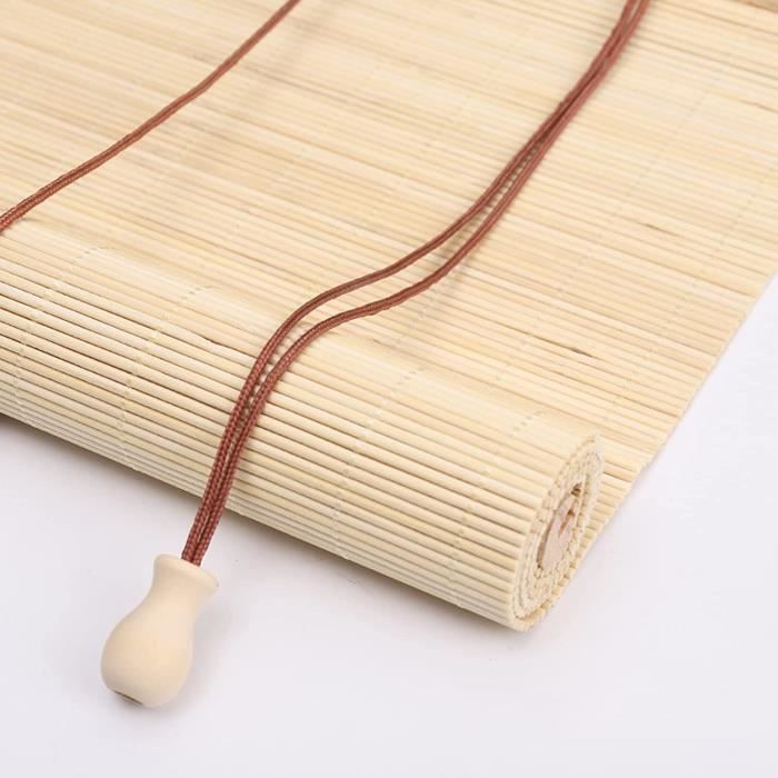 Store à Rouleau en Bambou Naturel,Store Bateau en Bambou pour l ...