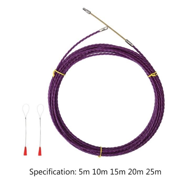 Câble-fil - Extracteur de câble fil électrique - Violet-20m - Cdiscount ...