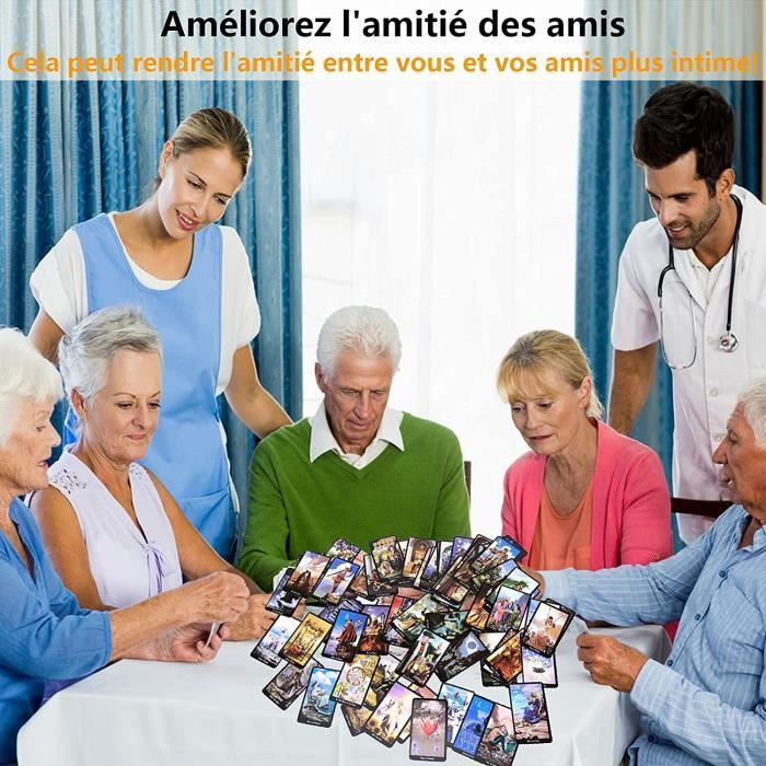 Carte de jeu Tarot Solitaire Sorciegravere Tarot Jeu de carte Jeux de ...