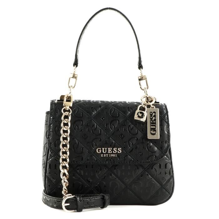 GUESS Caddie Girlfriend Satchel Black [226768] - sac à main sac a main ...