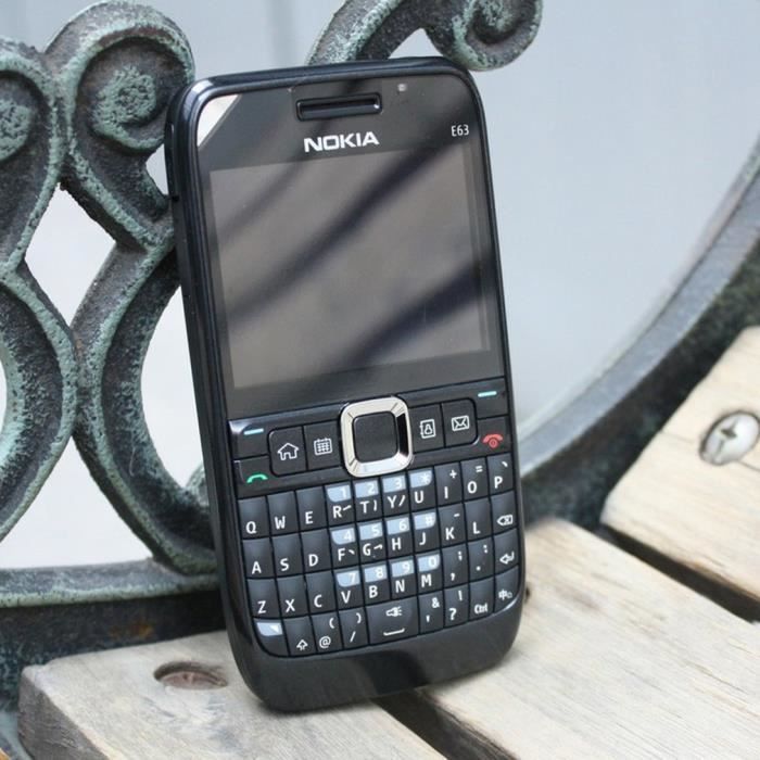 E63 téléphone portable clavier complet pour les personnes âgées - noir ...