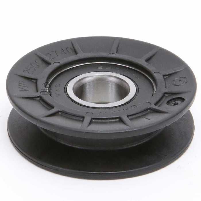 Poulie composite Ø 64 mm à gorge en V, VIP2500-2.740, larg 19 mm ...