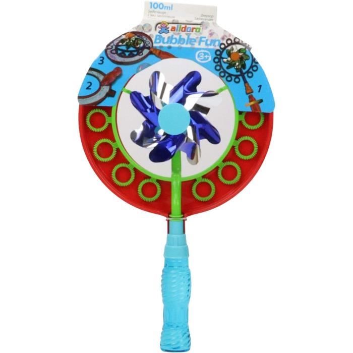 Bubble Fun Moulin À Vent Env. 38,5 Cm Avec 100 Ml De Savon Liquide, Kit ...