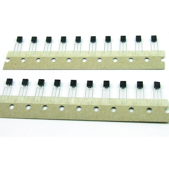 Kit 20 X Transistor Bc337 Npn - De A832[J709] - Cdiscount Bricolage