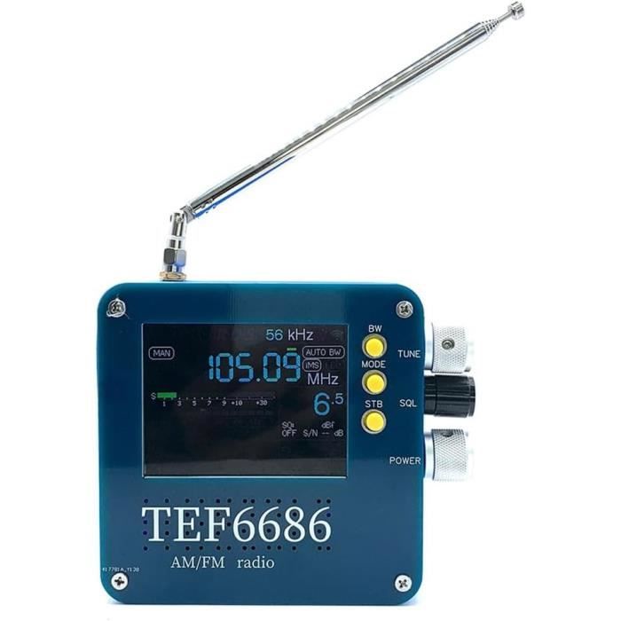 Ehskzjh Récepteur Radio Tef6686 Full Band Support Long Wave, Moyenne, Onde Courte, Fm, Am Avec ...