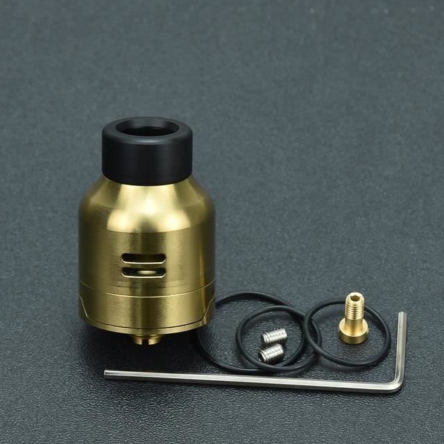 ALLUME-CIGARE,Gold--atomiseur reconstructible DL RDA V1.5 de 22mm, avec ...