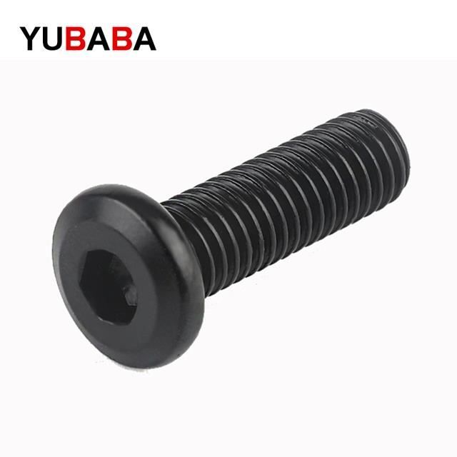 VIS,M6-50mm(5PCS)--Vis À Tête Plate Hexagonale M6 M8 En Acier ...