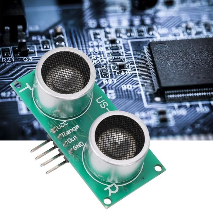 ZJCHAO Module à ultrasons Ultrasonic Sensor, US-016 High Analog Output ...