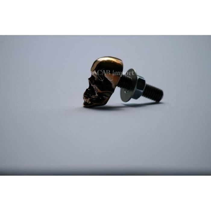 Vis decorative skull bronze joaillerie - Cdiscount Bricolage