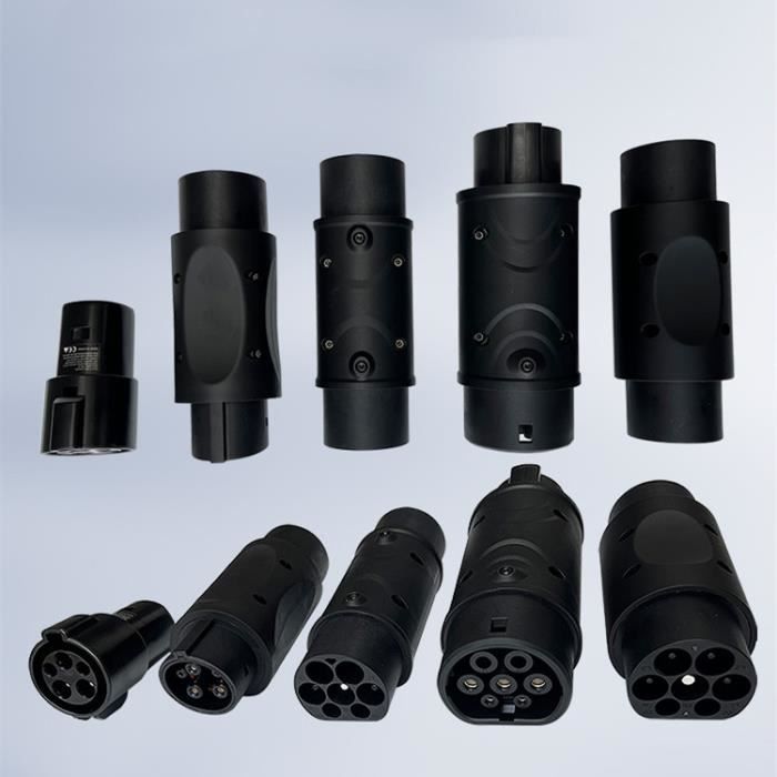 32A triphasé 22kw - chargeur type 2 vers GB-T, adaptateur de Station de ...