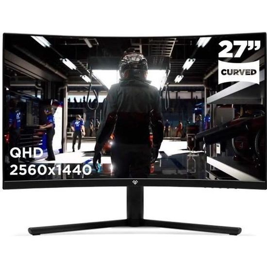 Ecran PC Gamer incurvé - MILLENIUM - MD27 Pro - 27" QHD - Dalle VA ...