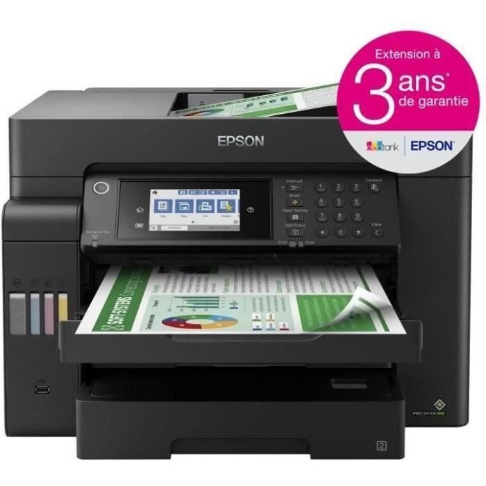 Imprimante Multifonction 4-en-1 - EPSON - Ecotank ET-16600 - Jet d ...