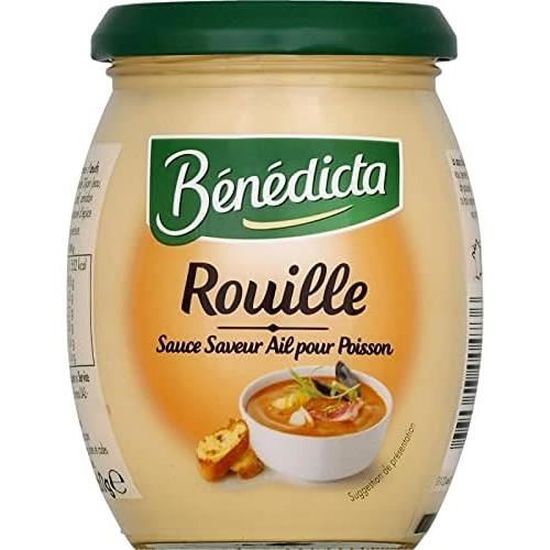 BENEDICTA - LOT DE 5 - BENEDICTA - Rouille Sauce saveur ail pour ...