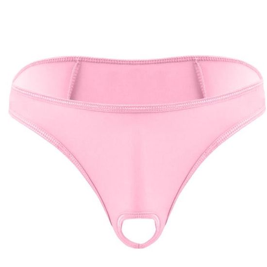 String Tanga Homme Lingerie Micro String Bikini avant Trou Sous ...