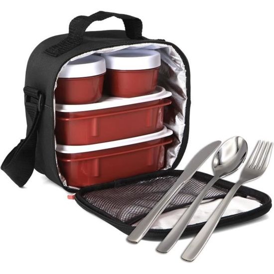 Practicfood Kit Urban Food Casual - Sac-Repas Thermique Porte-Aliments ...