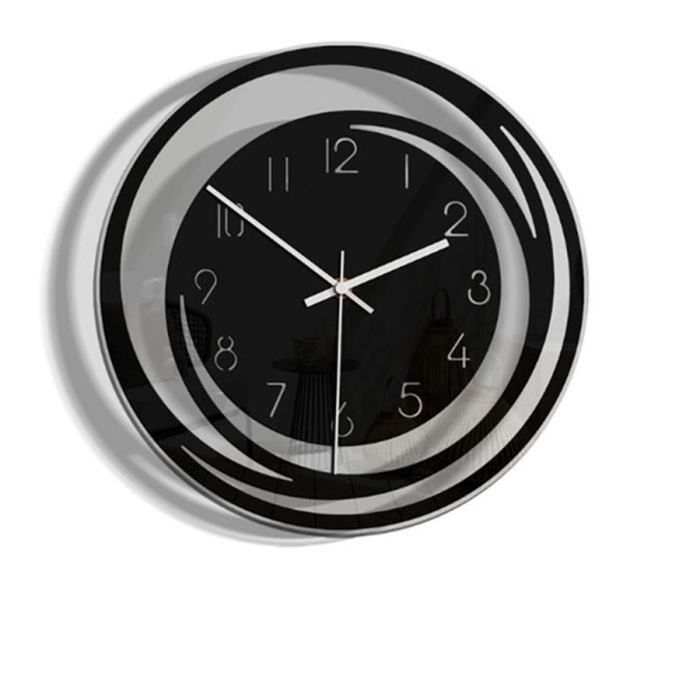 HORLOGE - PENDULE Creative Maison Salon DéCoration Acrylique Horloge ...