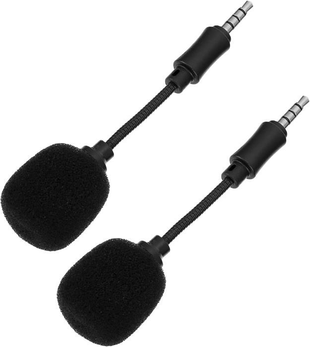 6 Pièces Micro Antibruit Micro Revers Microphone D'Enregistrement Microphone Pour Ordinateur ...