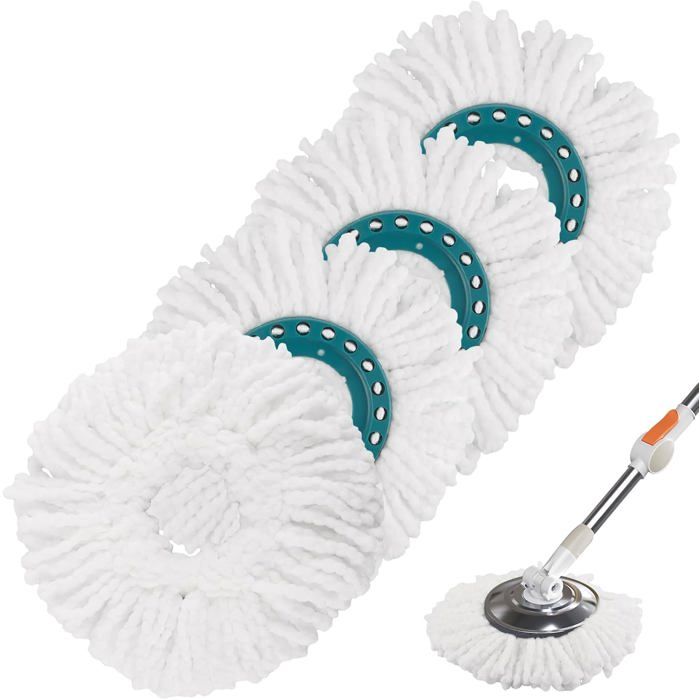 Clean Twist Disc Mop Systems,Compatible with Replacement Mop Heads ...