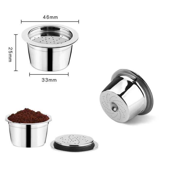 Capsules de café réutilisables en acier inoxydable pour machines K-FEE ...