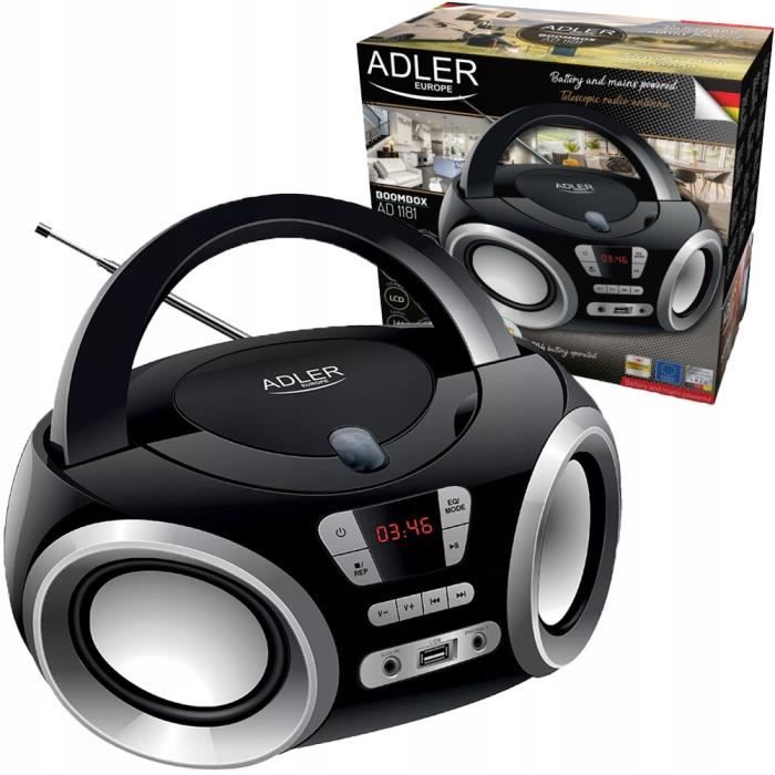 Radio CD FM Adler AD 1181 - Cdiscount Beaux-Arts et Loisirs créatifs