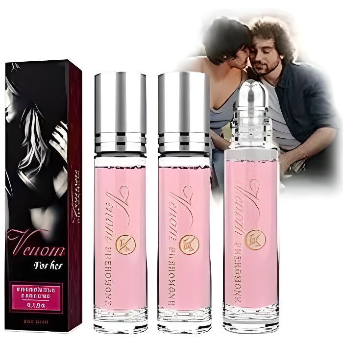 3Pcs Venom Love Cologne, Phéromones Desire,Lure Pheromone Perfume,Huile ...