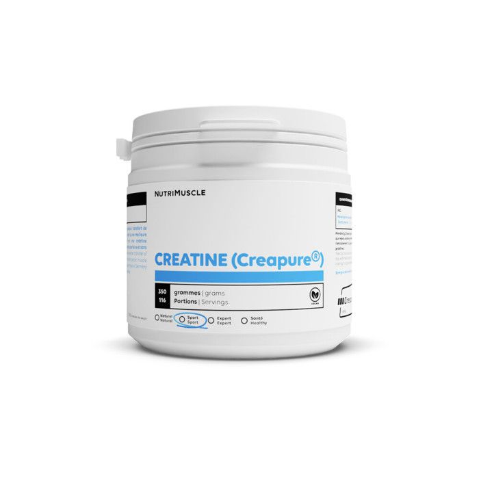 NUTRIMUSCLE - Créatine Creapure 350 Grs - Augmente La Force Et La Masse ...
