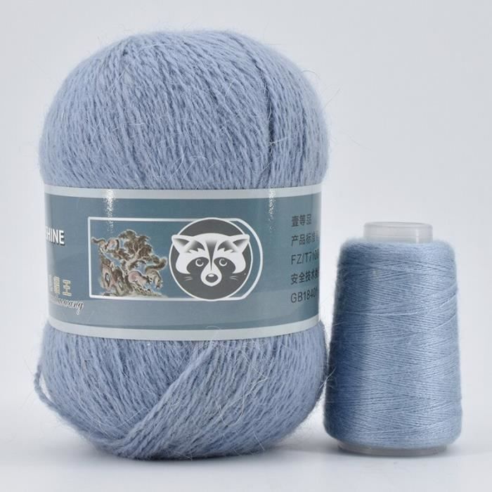 Fil de laine mérinos grossière tricoté à la main 70g pour fil de ...