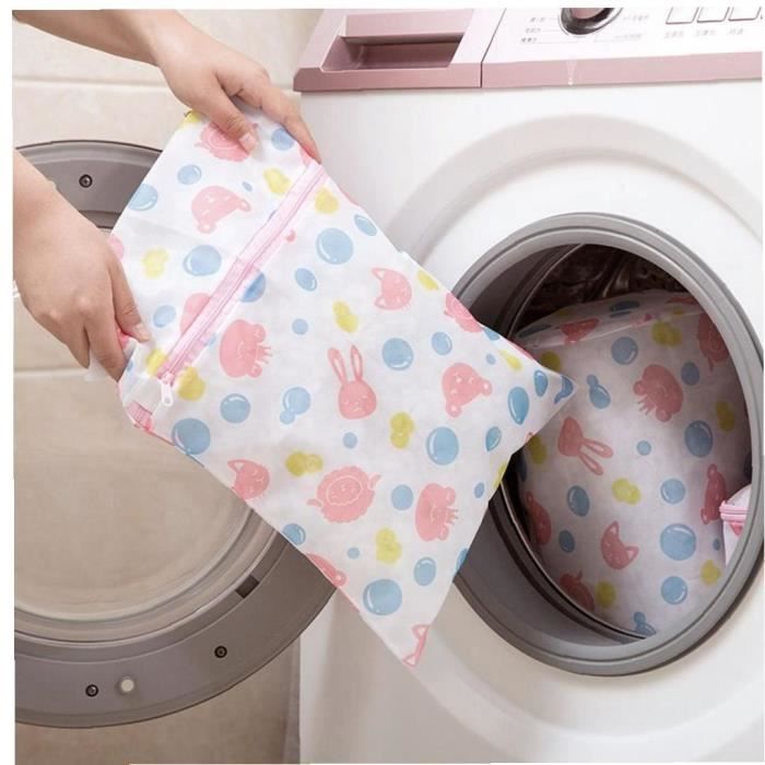 Sacs de buanderie en mesh pour les délicates avec jolies imprimées sac ...