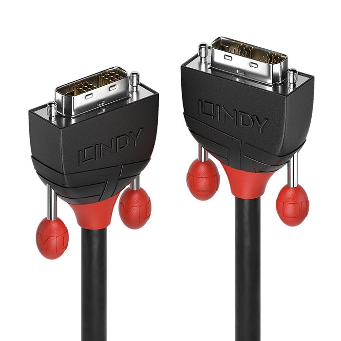 LINDY Câble DVI-D Single Link - Black Line - 5m - Cdiscount Informatique