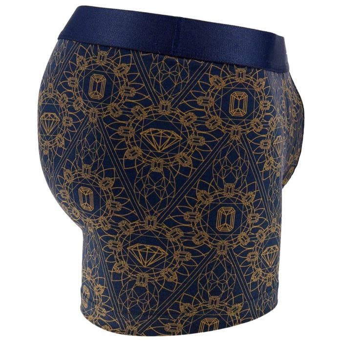 Geometrique | Boxer beige et b Multicolor - Cdiscount Prêt-à-Porter