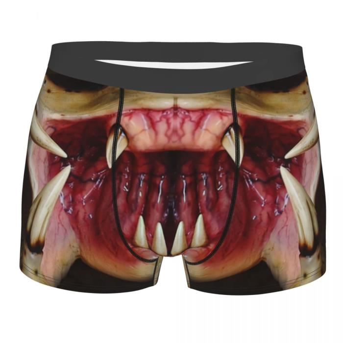 Boxer-shorty,Sous-vêtements Alien Predator pour hommes,caleçons de ...