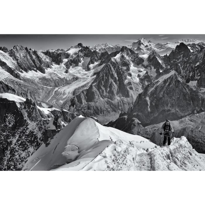 Papier Peint Photo INTISSÉ-MONTAGNE NEIGE-(226965)-500x280cm-10-lés ...