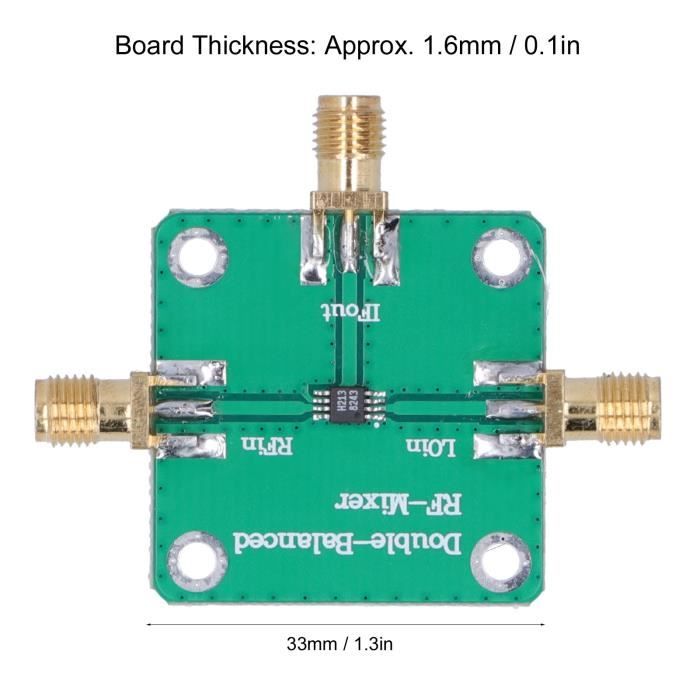 Module De Mixage Rf Yosoo Sma Femelle 33x33 Mm Haute Performance Pas Besoin D