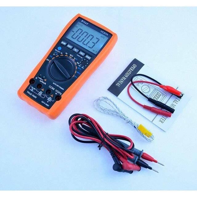 Multimetre,Without color box--multimètre numérique VC97A, voltmètre ...