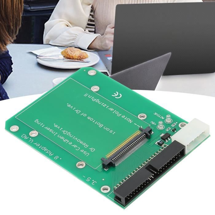 Adaptateur de disque dur - Qiilu - Micro IDE 1,8 pouces vers IDE ...