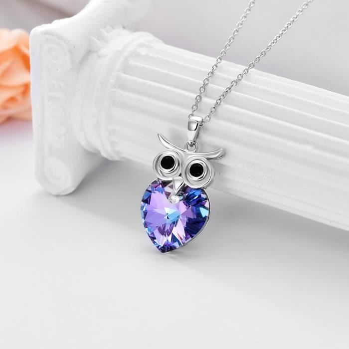 Collier Animal En Argent Sterling 925 - Bijoux D'Animaux Mignons ...