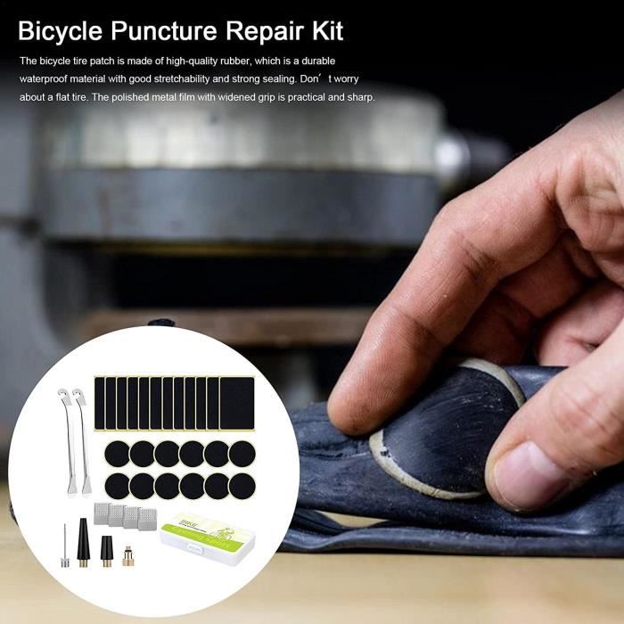 Rustine Vélo KitKit Reparation Pneu Velo AutoAdhésif Sans Colle De ...