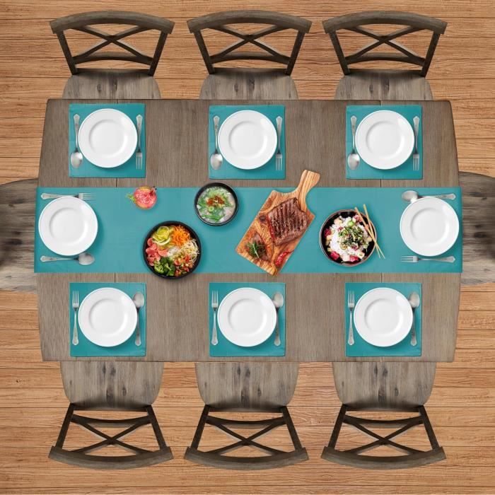 Sweet Needle Home Chemin De Table Pour Salle À Manger 6 Places \U2013 ...