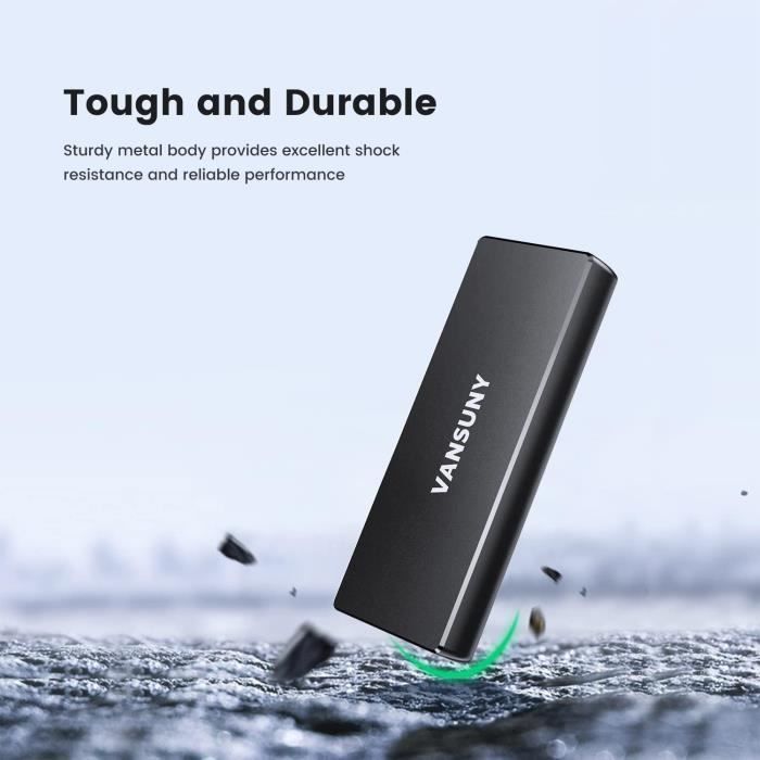 Ssd Externe 1To, Disque Dur Externe Ssd 1To, Ultra Mini Portable Ssd ...
