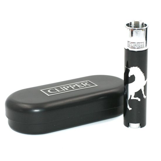 Briquet Clipper métal Unicorn Silver présenté dans un étui - Cdiscount ...