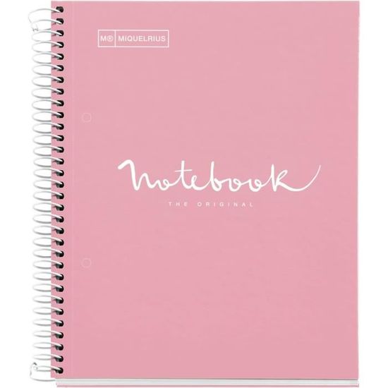 Cahier A5 Carnet De Notes Emotions, 80 Feuilles 90 G-M², Rayure ...