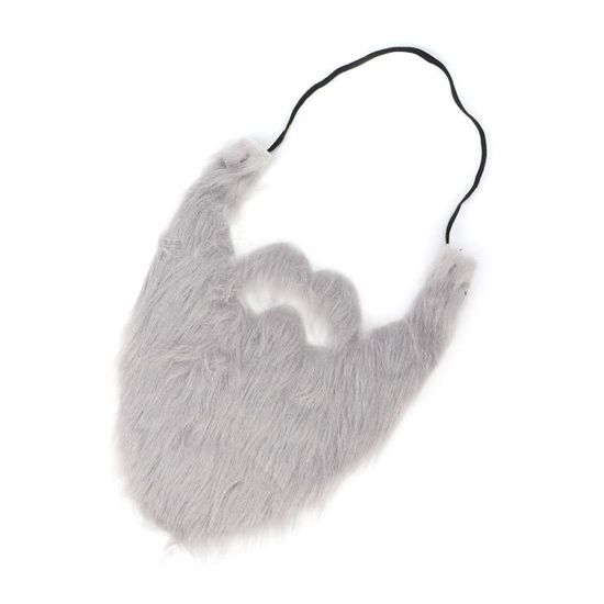 Fausse Barbe d'Halloween SURENHAP - Gris - Pour Homme - Accessoire de ...