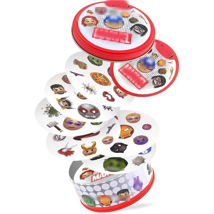 Jeu De Mémoire Concentration Spot it Jeux de Société Jeu de société ...