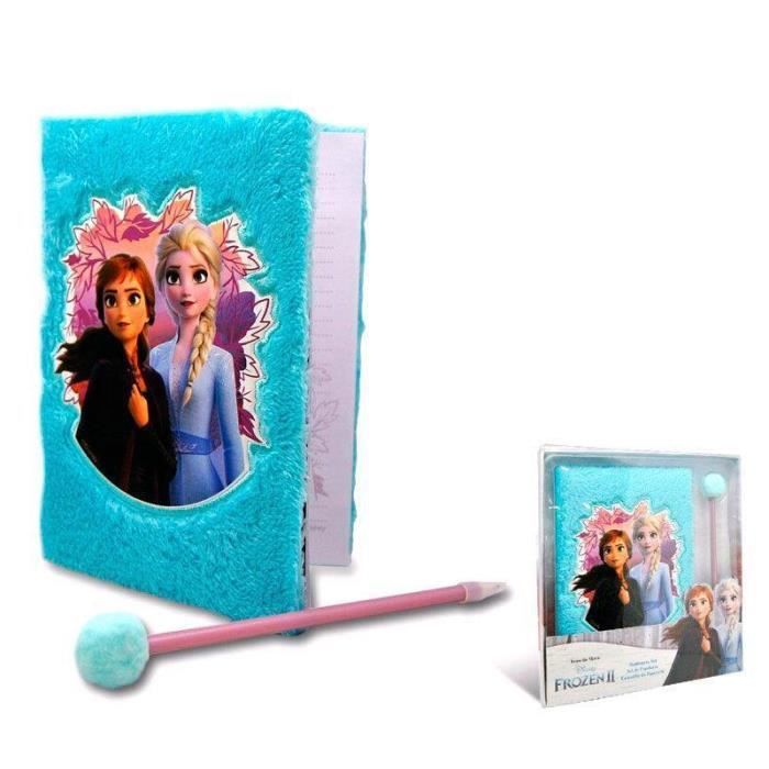 Disney Frozen 2 plush Journal intime + pompom Stylo - - - Ocio Stock ...