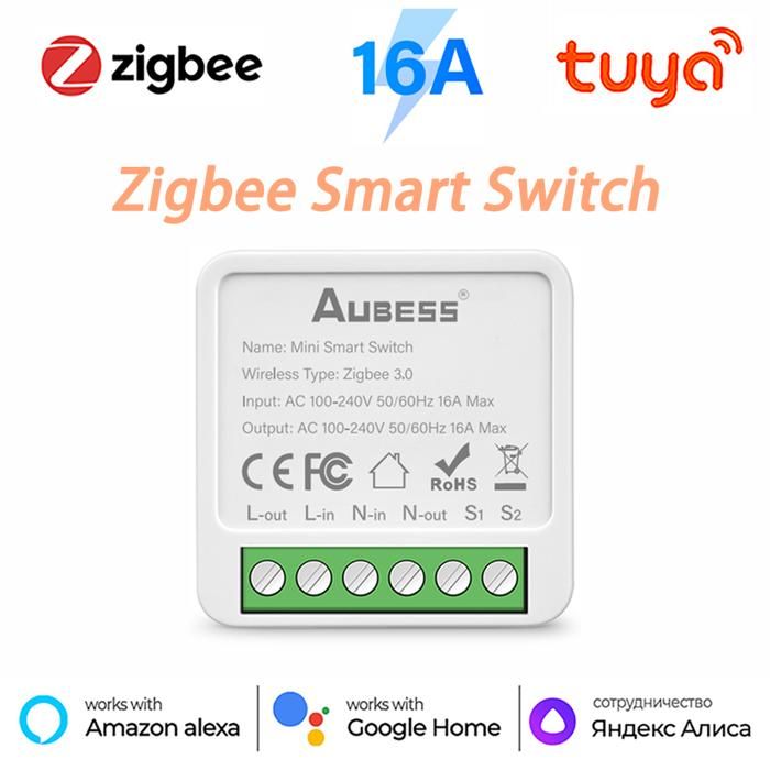 16A EWeLink Wifi Mini Smart Switch 2 de Commande à deux voies De ...