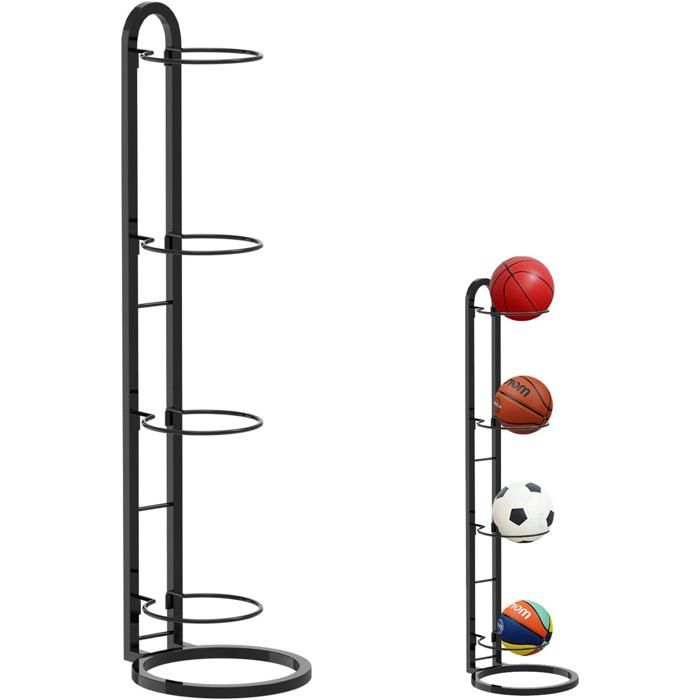 XINGNA Support de Ballon à 4 Niveaux pour Ballons de Football, Basket ...