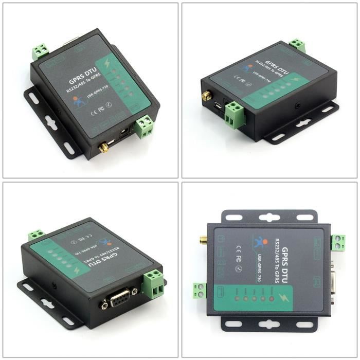 Modems GSM RS232 - RS485 USR-GPRS232-730, Support GSM-GPRS GPRS à ...